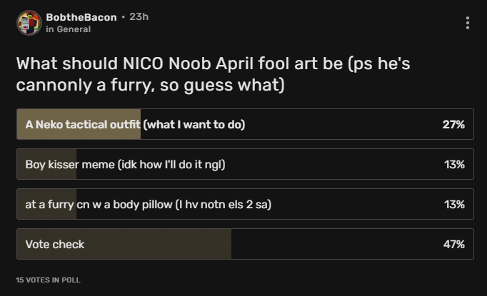 WEll well WELl. NICO Noob APRIL FOOL ART REAL | Fandom