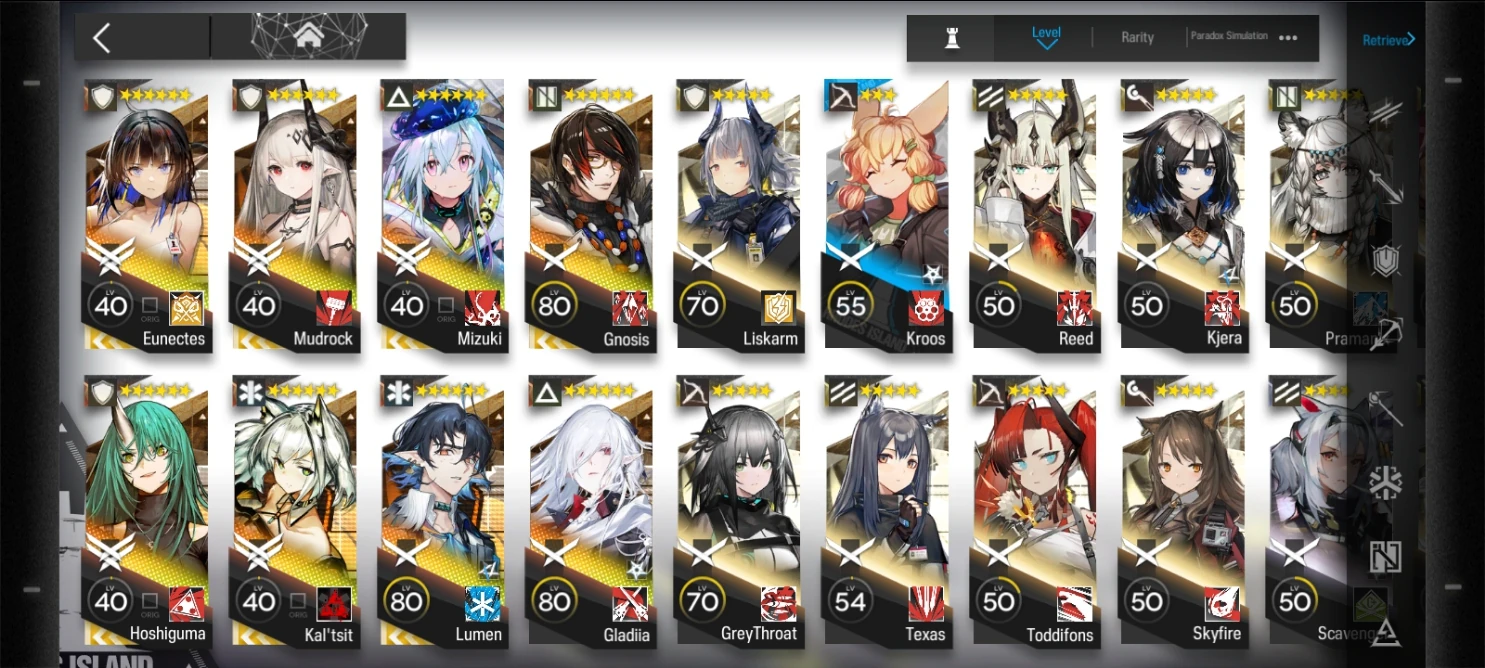 The recommended 6 star operators are given modules | Fandom