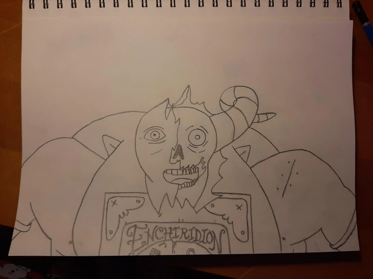 Billy/Lich and the Enchiridion.. Still needs a background | Fandom