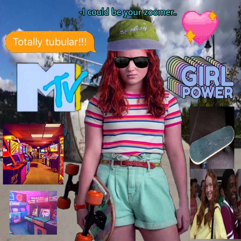 I made another edit on PicsArt, but this time, it's centered around everyone's favorite redhead ...