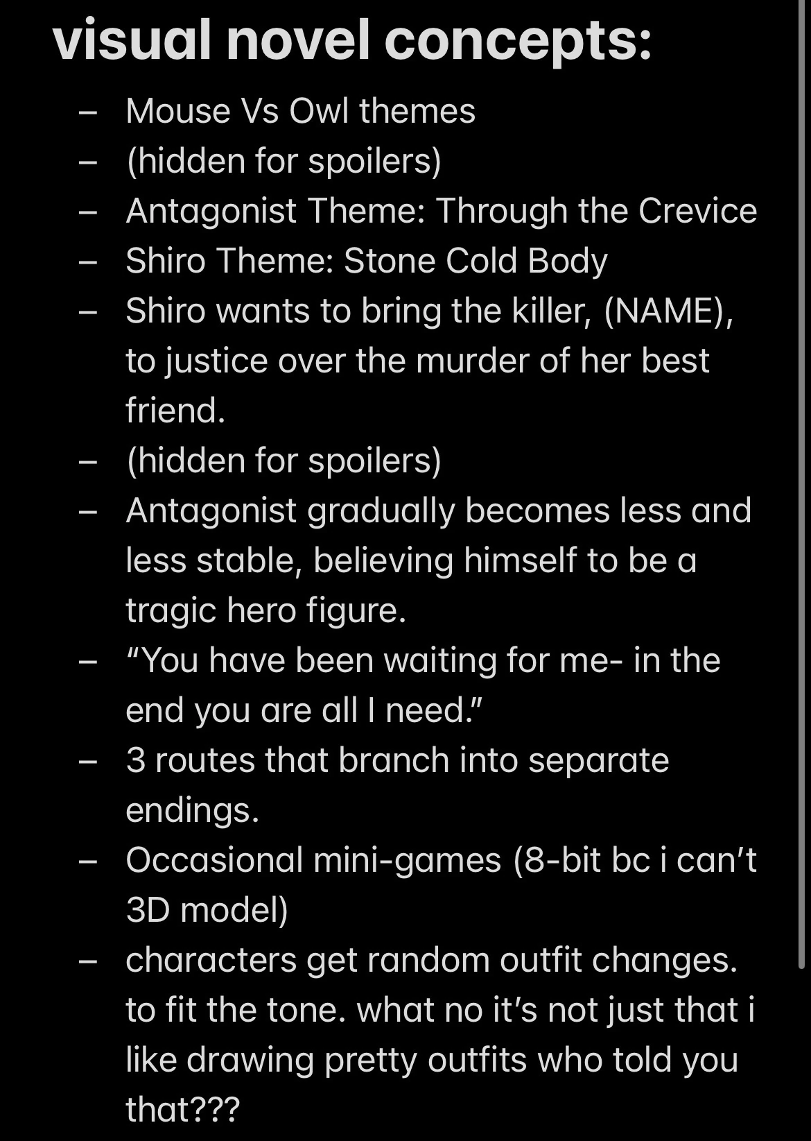 a visual novel concept :33 | Fandom