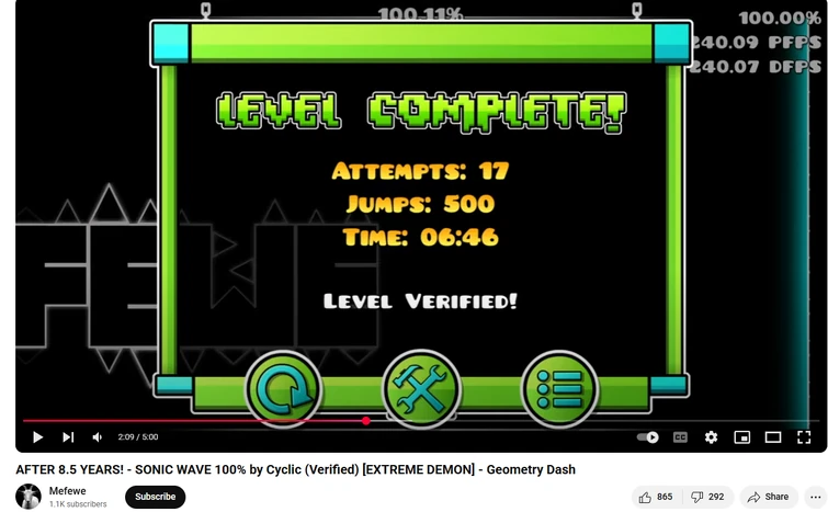 GREAT NEWS GEOMETRY DASHERS, MEFEWE CLEARED SONIC WAVE AFTER 8 YEARS ...