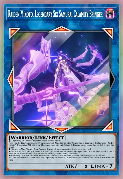 The First and Ultimate "Legendary Six Samurai" Link Monster | Fandom