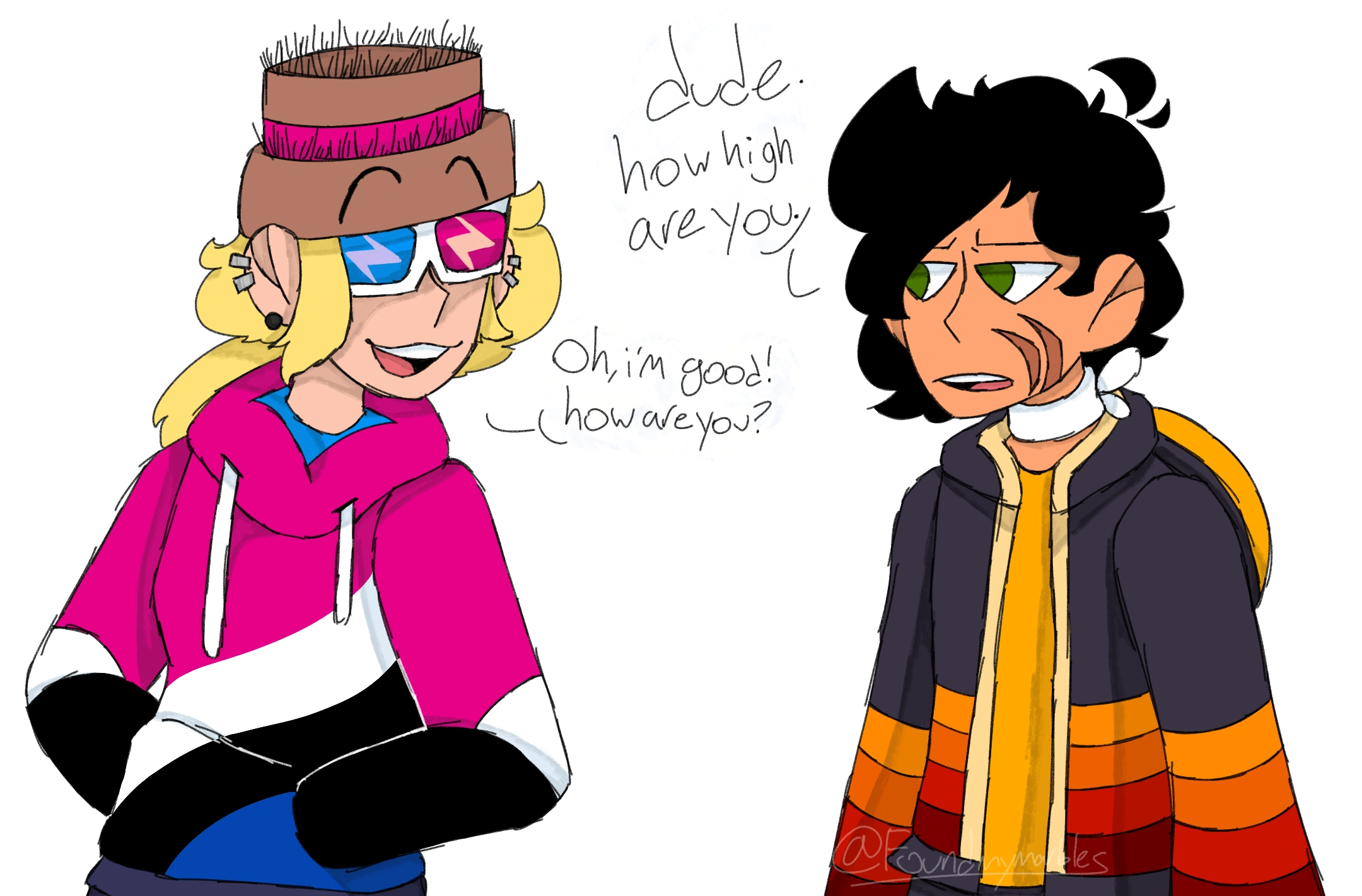 banjex and bamburai doodle | Fandom