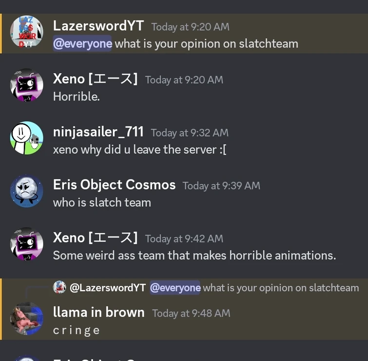 Discuss Everything About The Slatch Team Wiki | Fandom