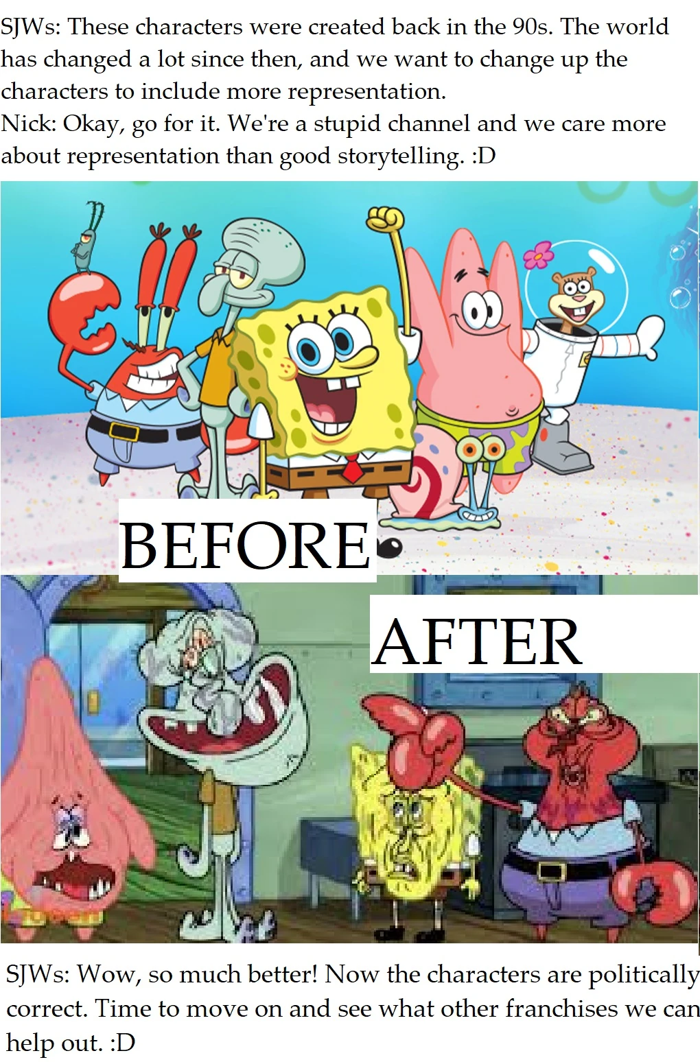 SpongeBob is WAY overdue for this treatment | Fandom