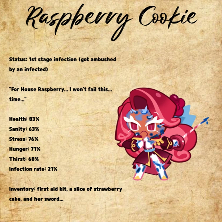 We have bad news... Another cookie has fallen victim to the Frost Lily Disease... (TW/CW: Blue ...