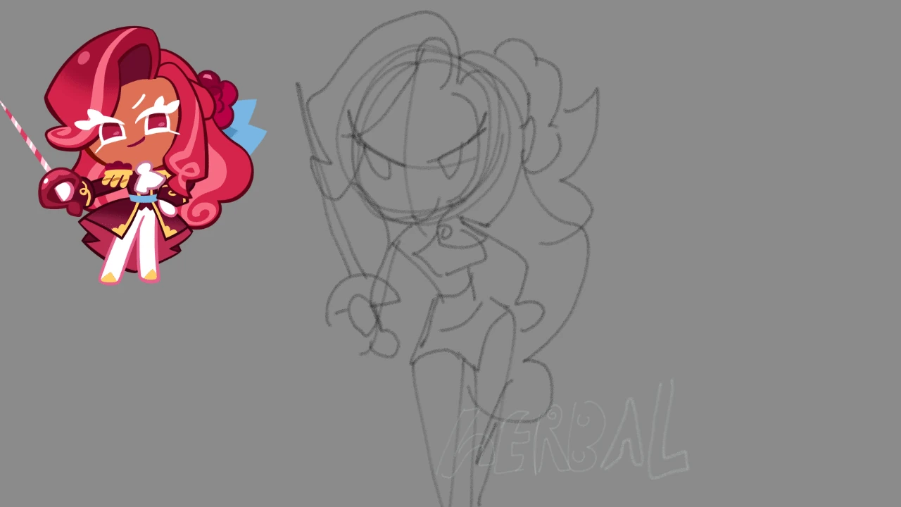 rasberry cookie animation test (note: just a sketch) | Fandom