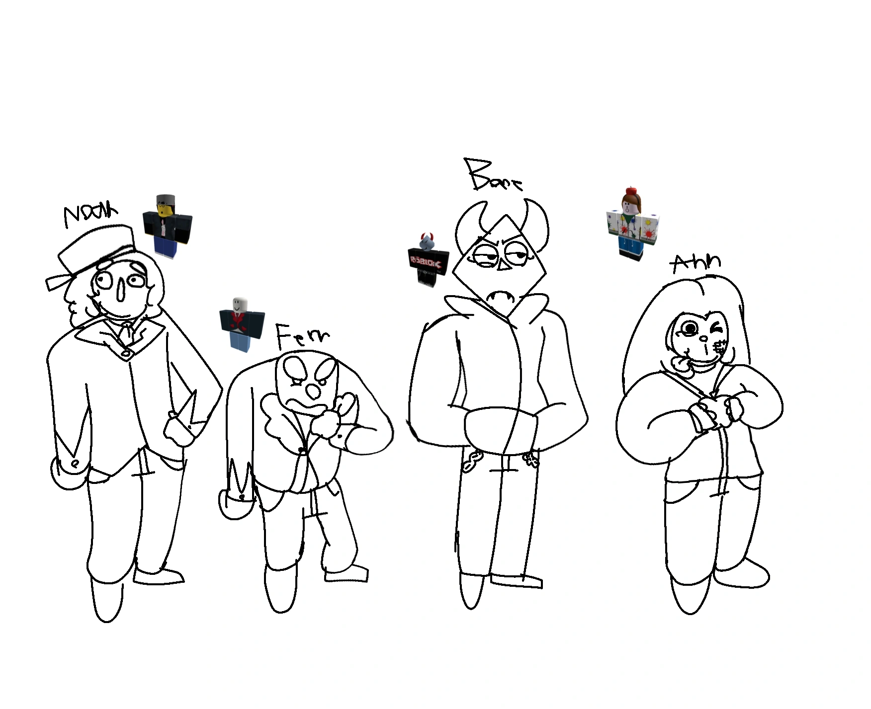 Made the facelulz friend group | Fandom