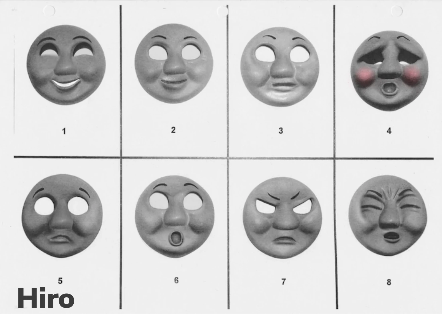 Hiro face reference sheets | Fandom