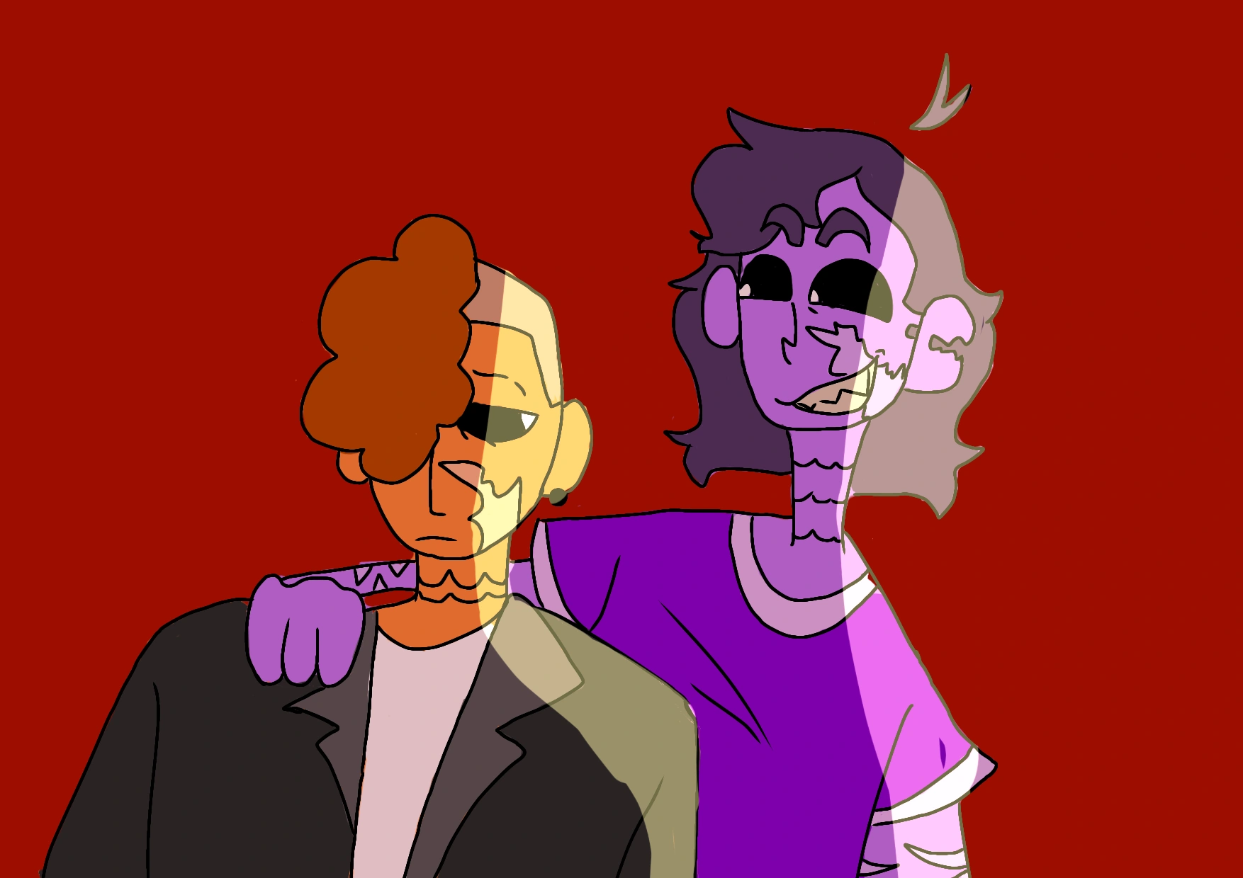 Dave and Jack art I did :3 | Fandom