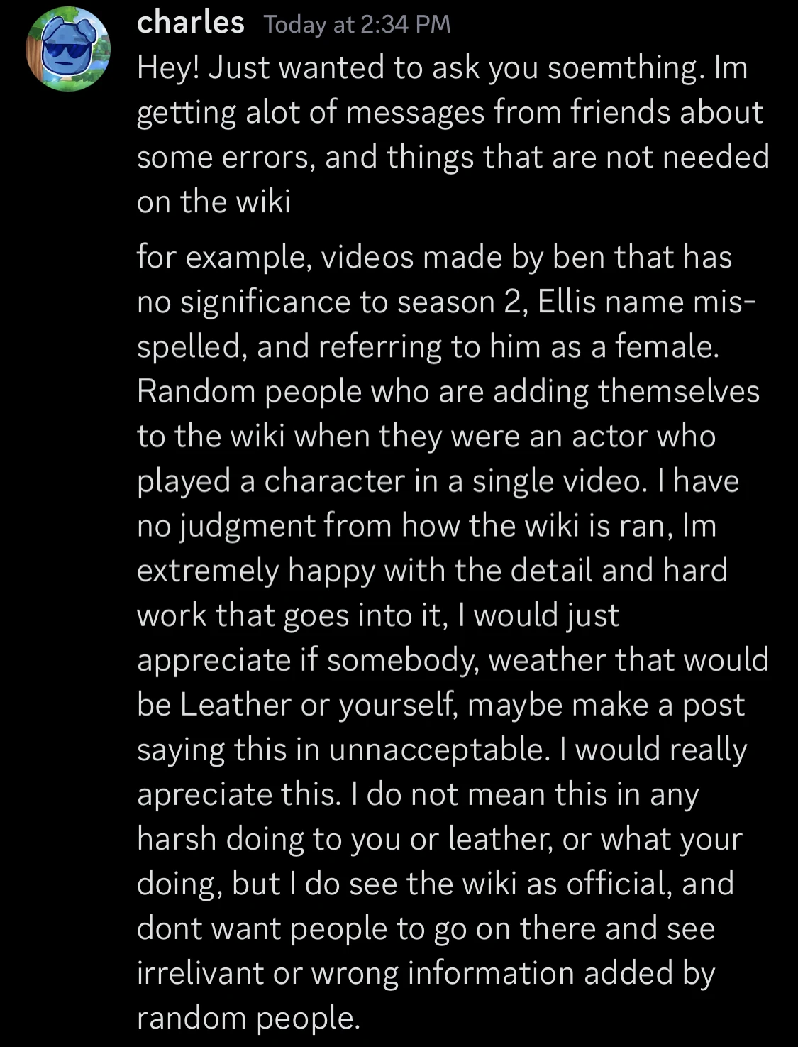 We got something wrong! | Fandom