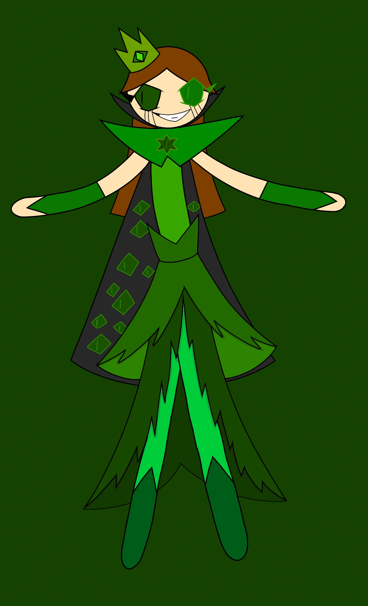 Art Dark Emerald Cookie Fallen heroes oc | Fandom
