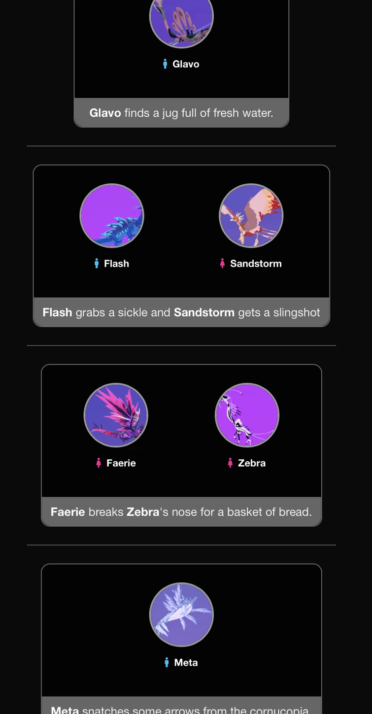 Gauava Hunger Games, Part 1: Bloodbath, Day and Night | Fandom