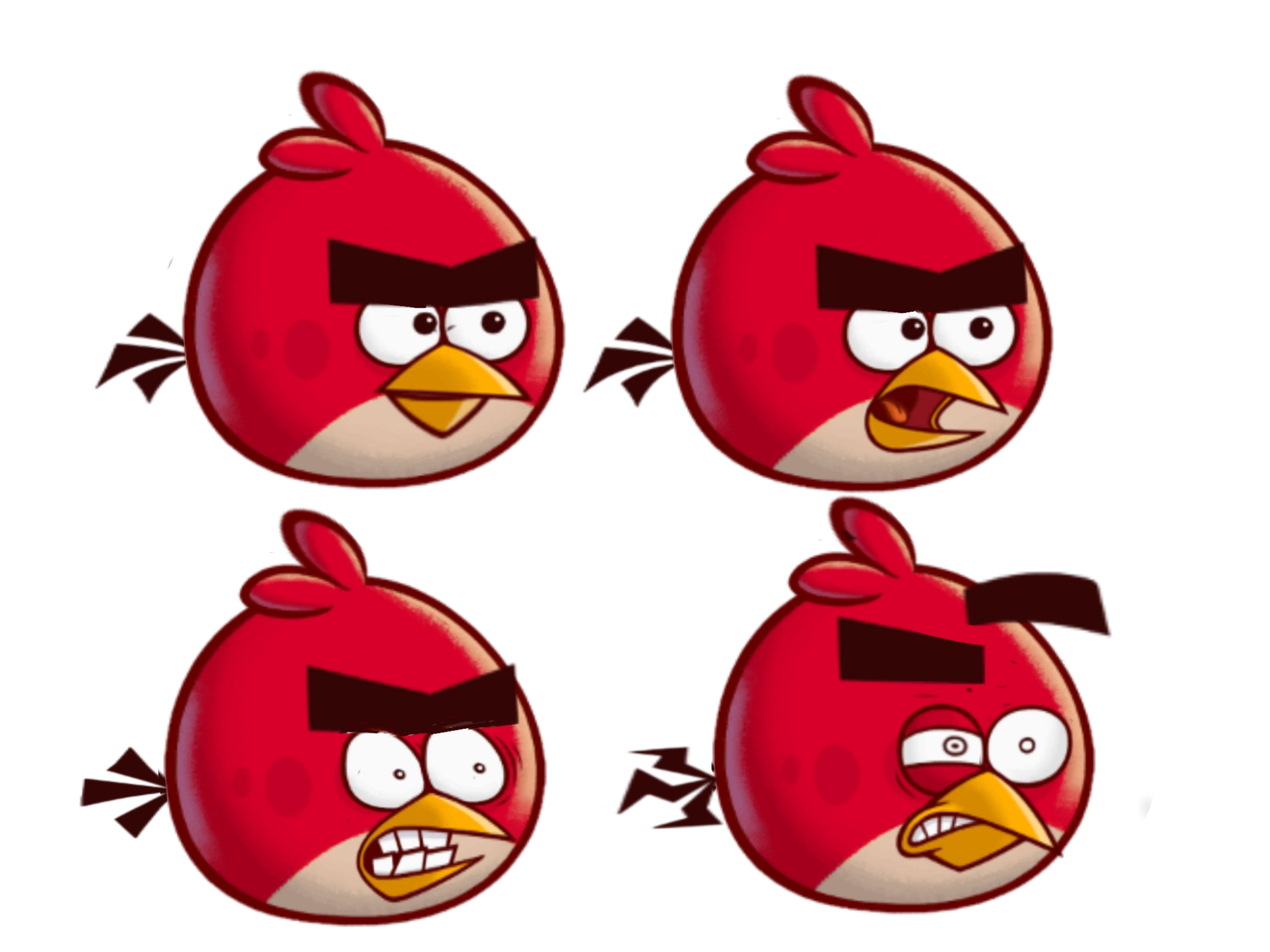 Red sprites I made. | Fandom