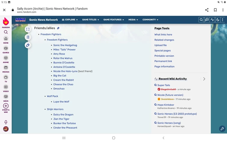 Discuss Everything About Sonic Wiki Zone | Fandom