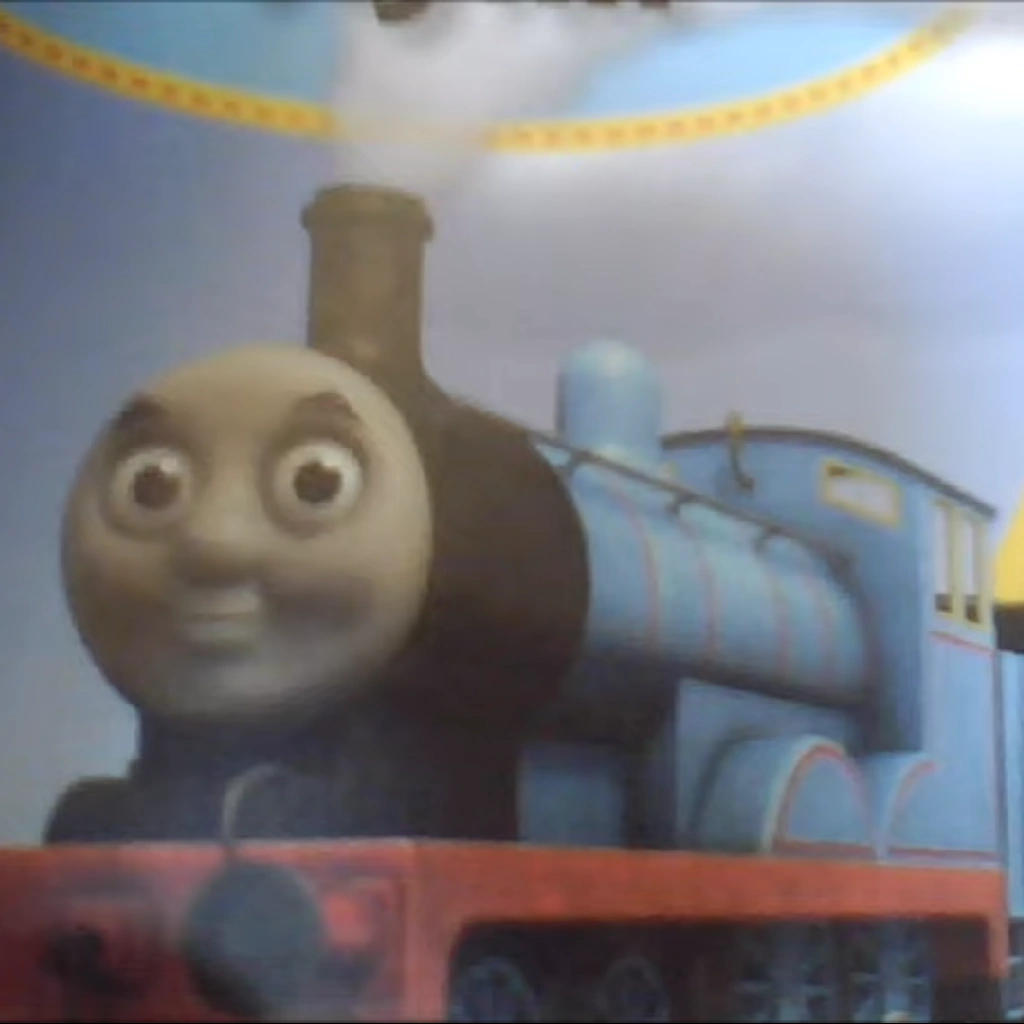 Edward with Thomas's face on him | Fandom