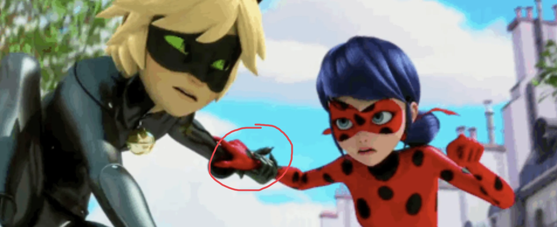 L.B and C.N holding hands | Fandom