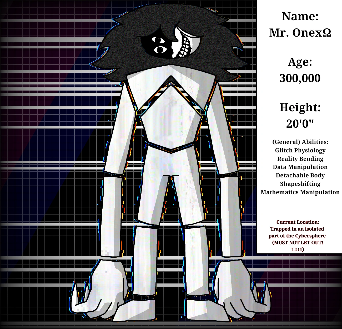 New OC, Mr. OnexΩ | Fandom