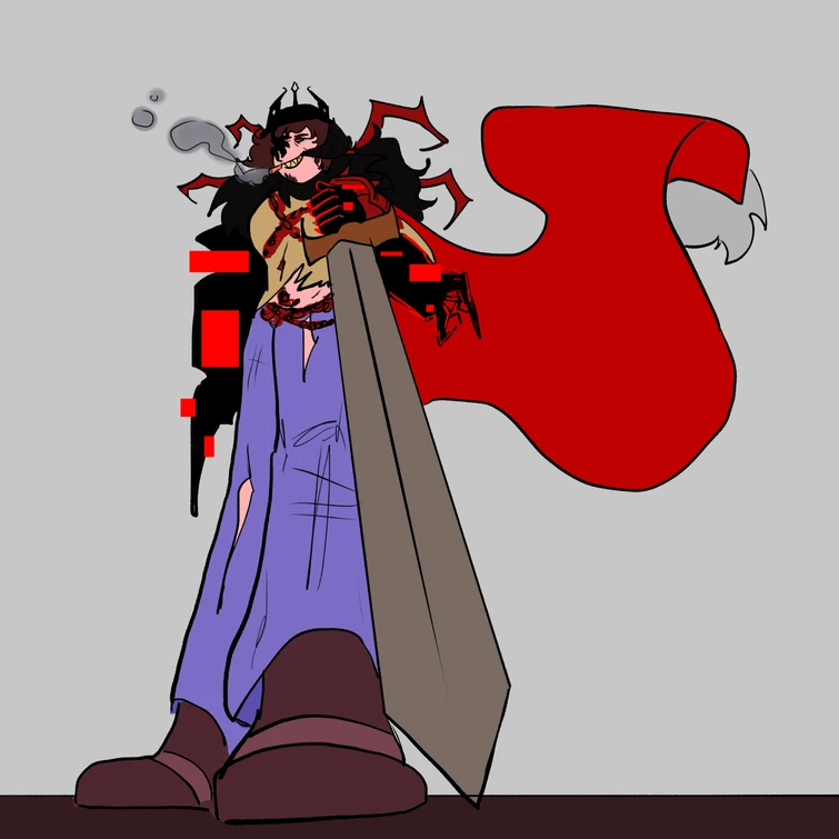 getting over my fear by drawing Demon King | Fandom