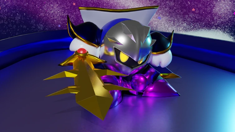 I rendered Meta Knight in Blender | Fandom