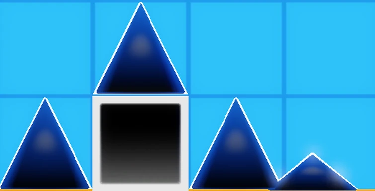 is this jump frame perfect or smth, im new to the geometry dash physics ...
