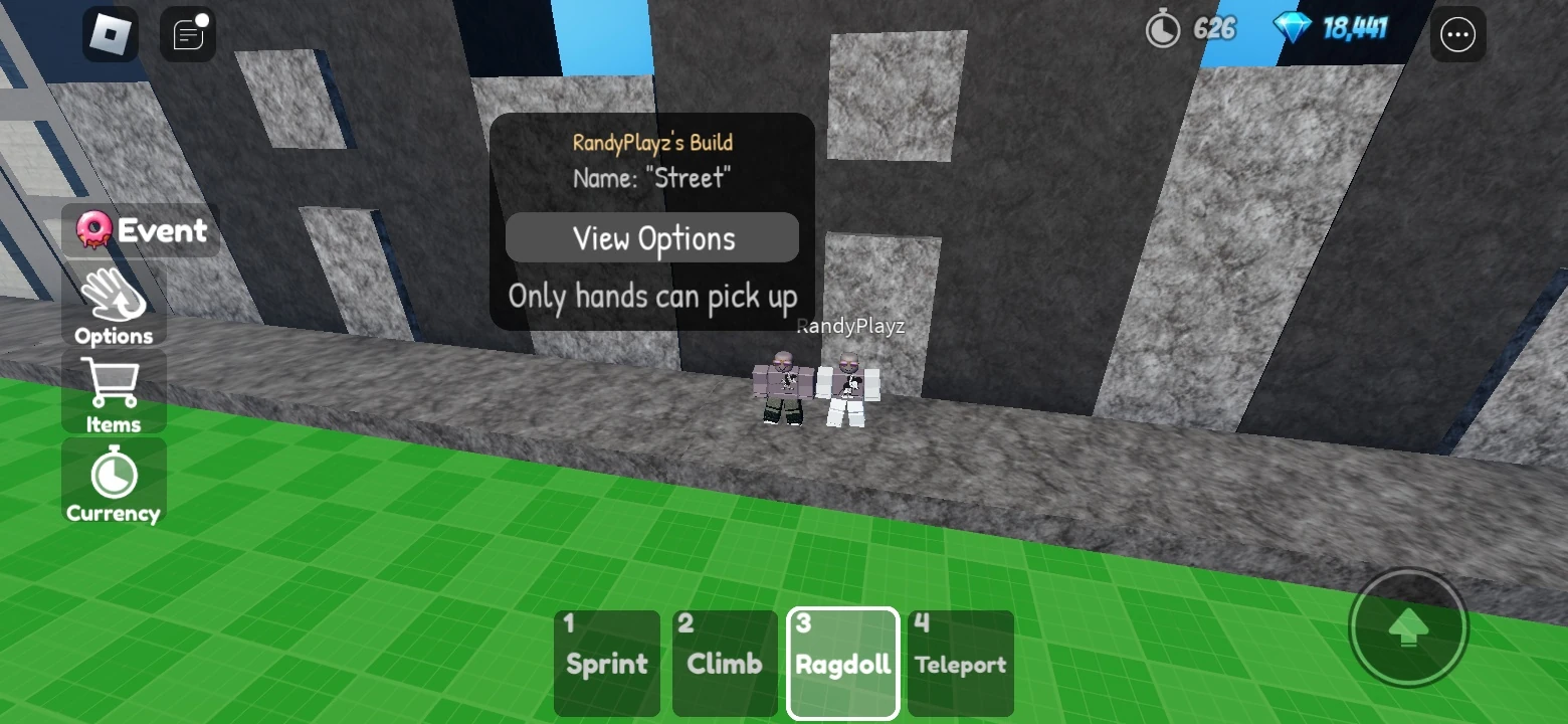 Randy In roblox collab | Fandom