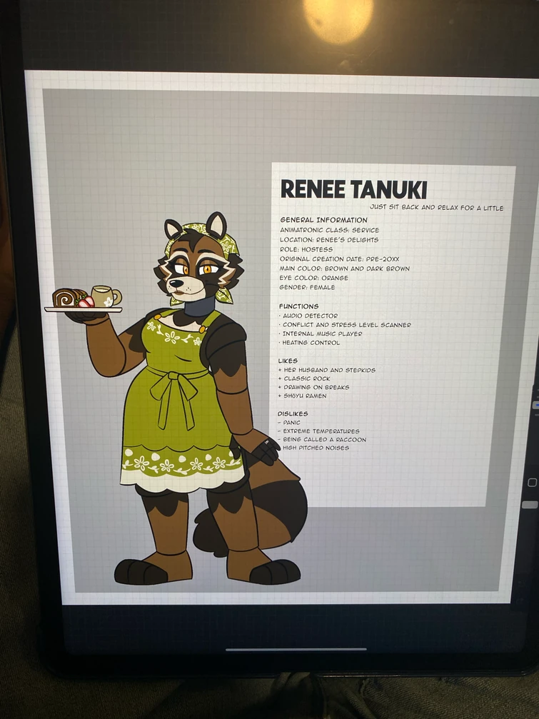 Character sheet info | Fandom