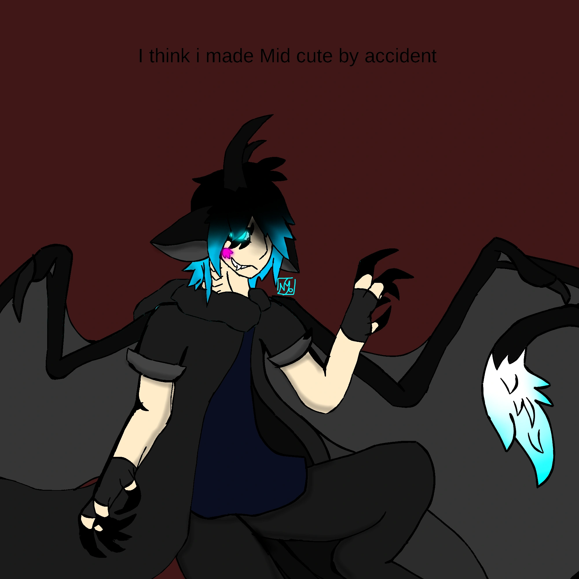 I just realized (Don't just upvote TvT) (TW: Blood, Scars, creepy ocs ...