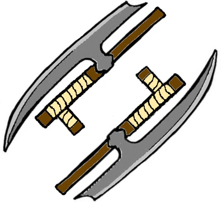 Tonfas with Atgier Blades | Fandom