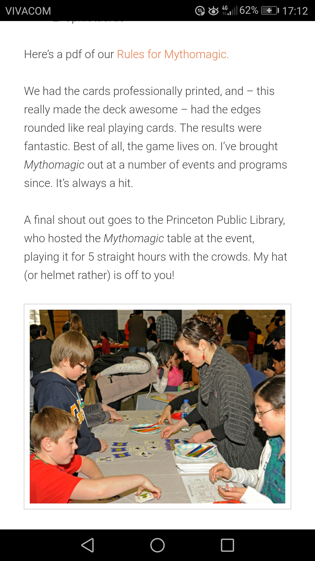 Mythomagic Card Game - Printable Cards