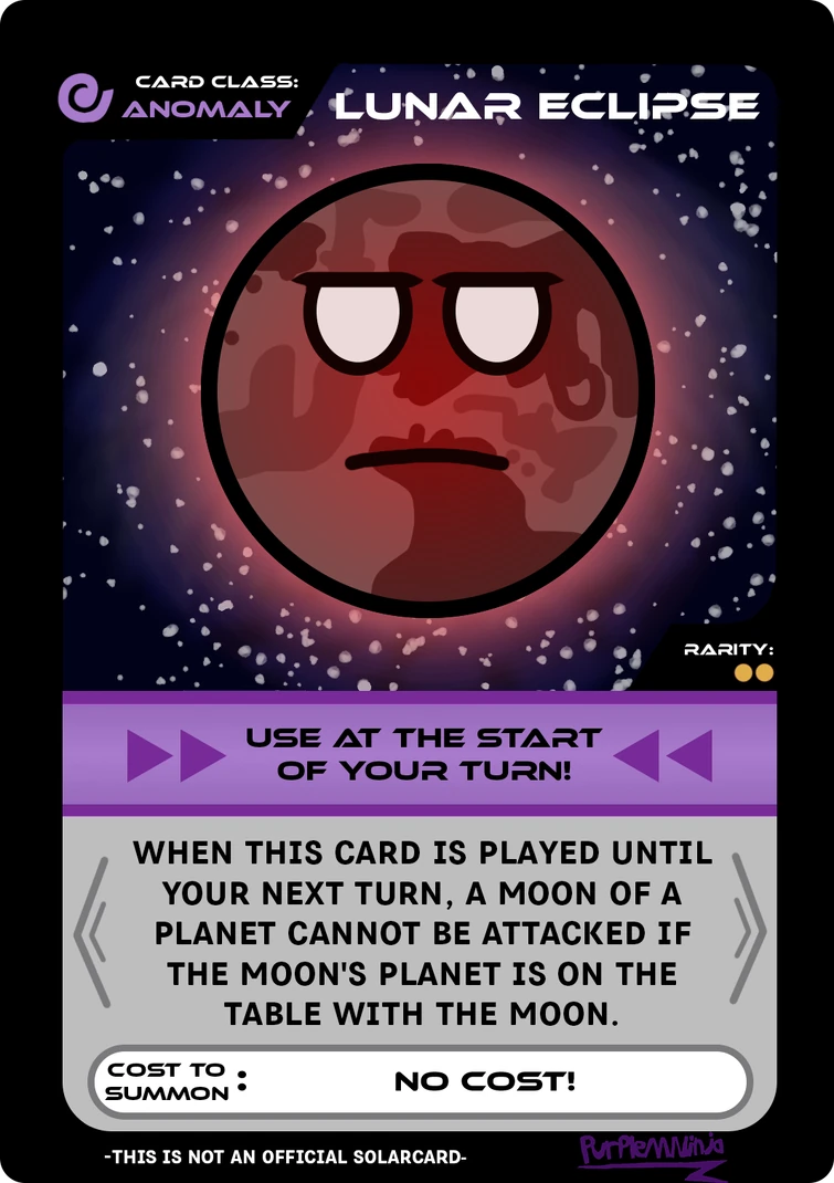 Even more anomaly Solarcards | Fandom