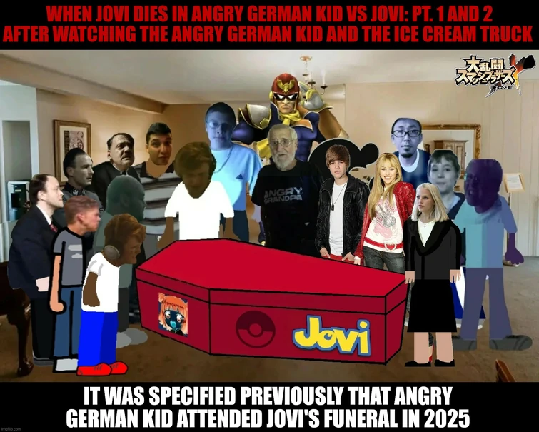 Angry German Kid reacts to the death and funeral of Jovi, According to ...