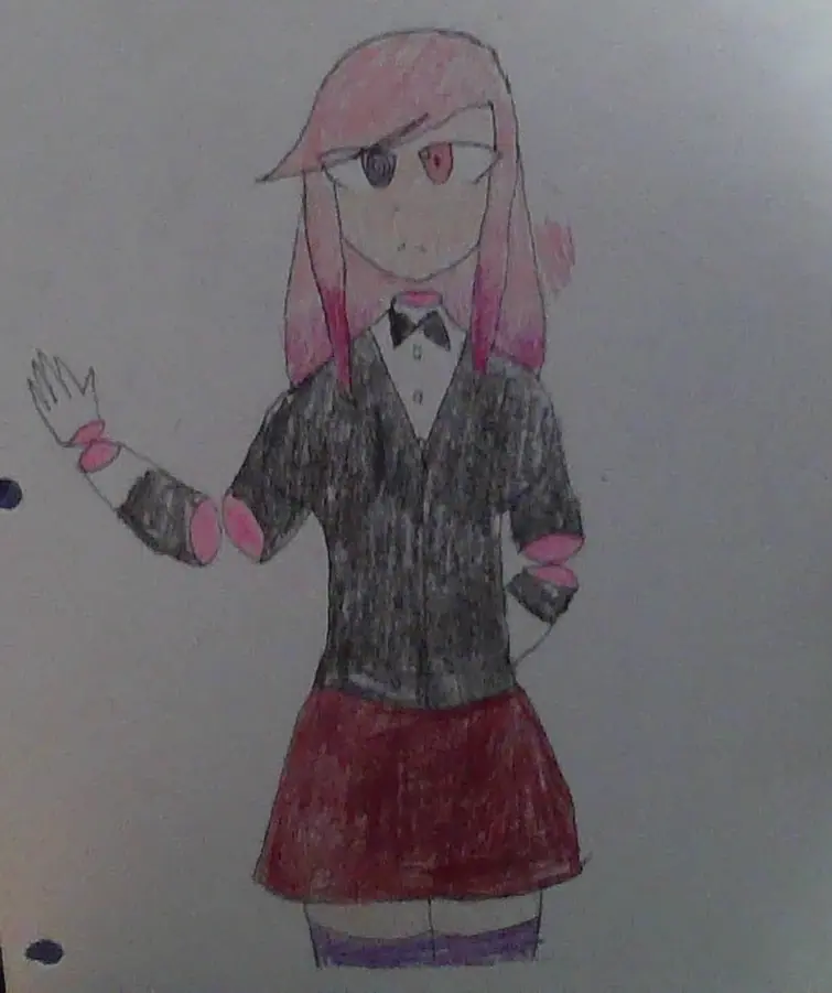 show me examples of your art and i'll attempt to draw my oc in your ...