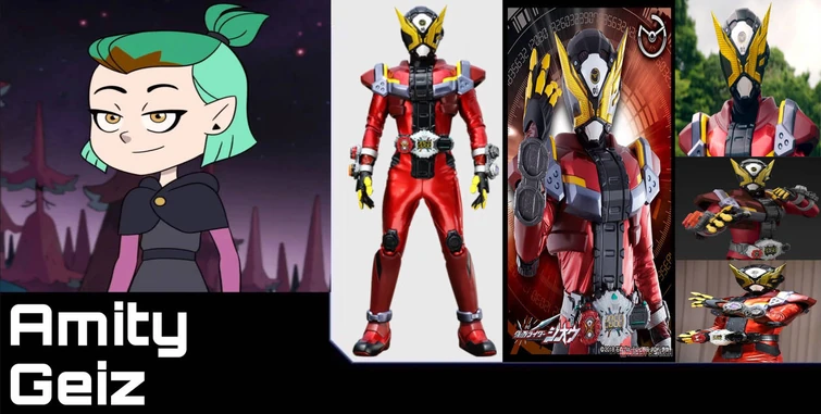 Amity Blight as Kamen Rider Geiz | Fandom