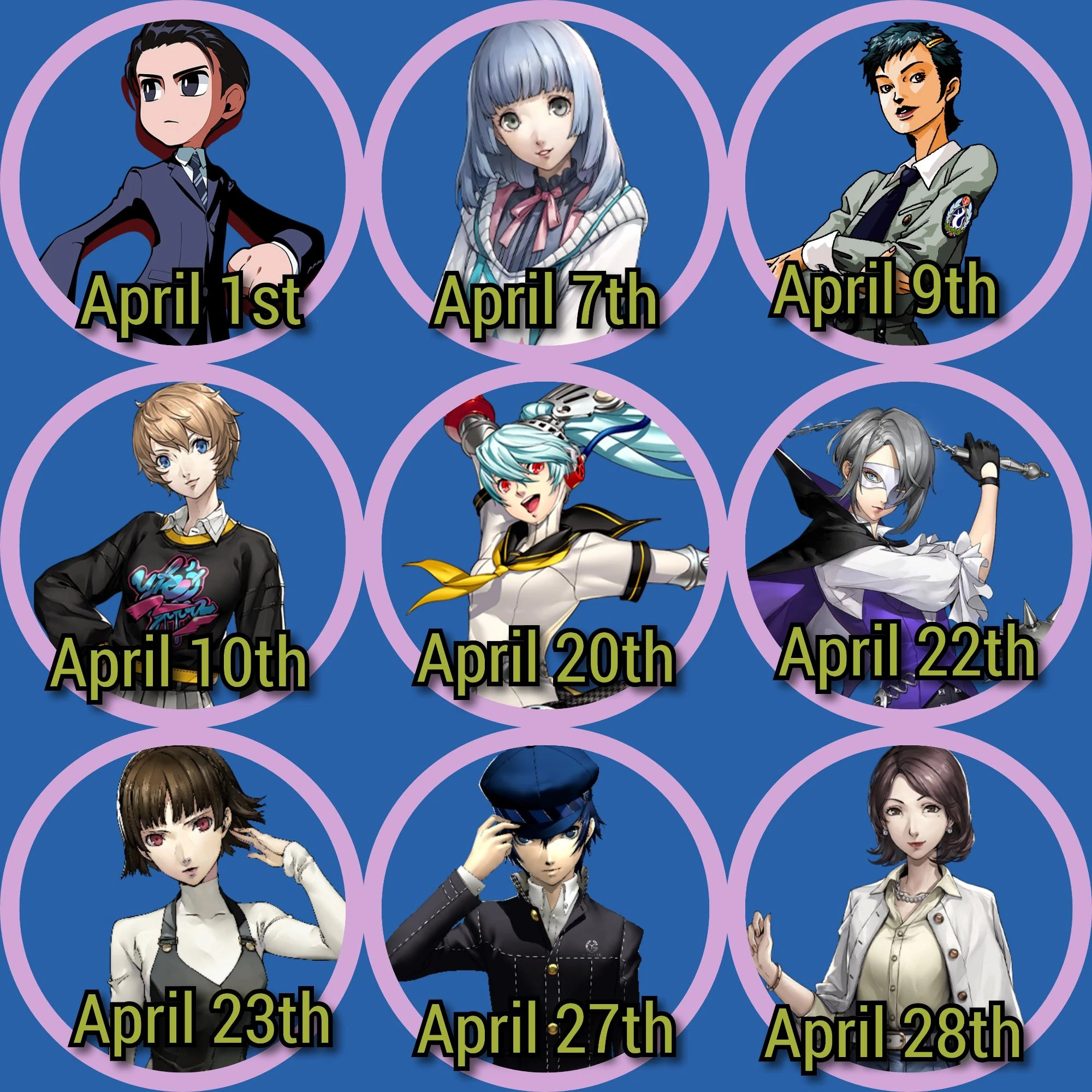 Characters that born in April | Fandom