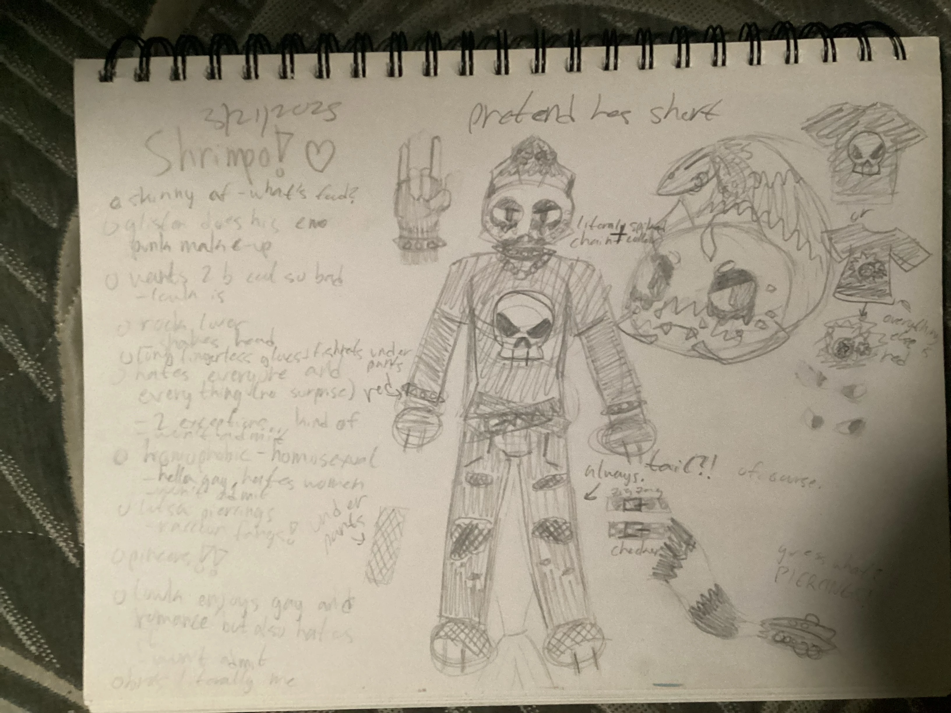 shrimpo hc design | Fandom