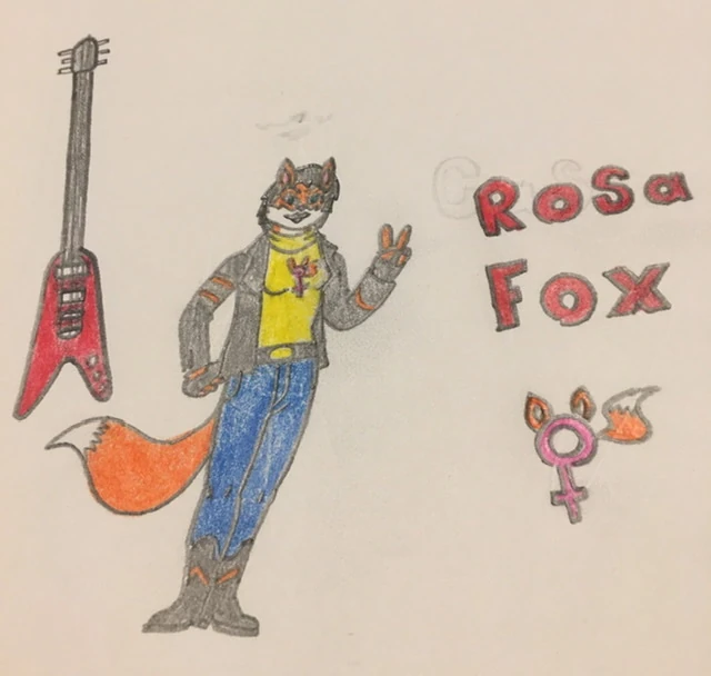 My 1st Female Crash Bandicoot Character: Rosa Fox | Fandom