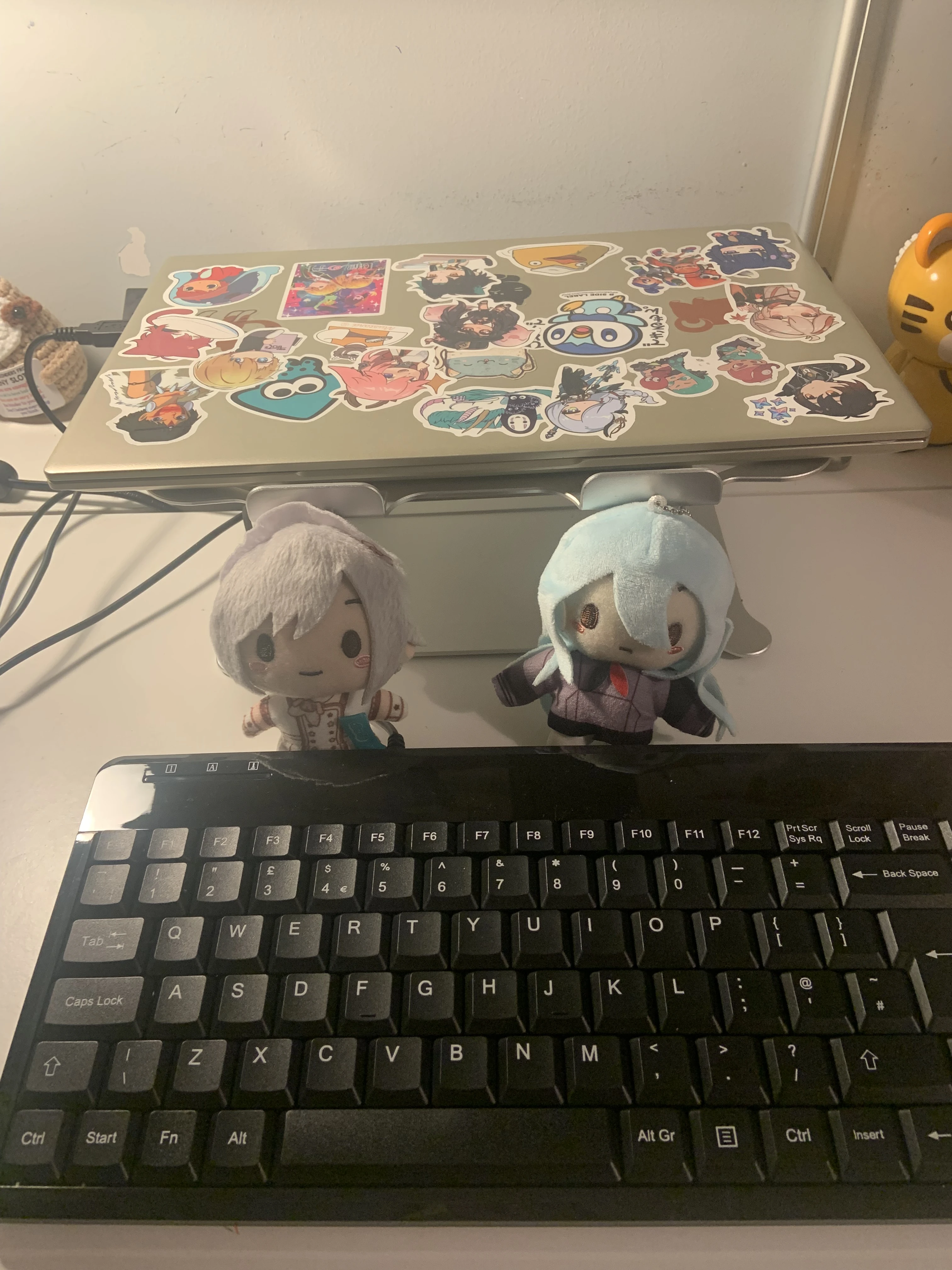 Got a new non-gaming keyboard yay- my Shiho nui is happy | Fandom