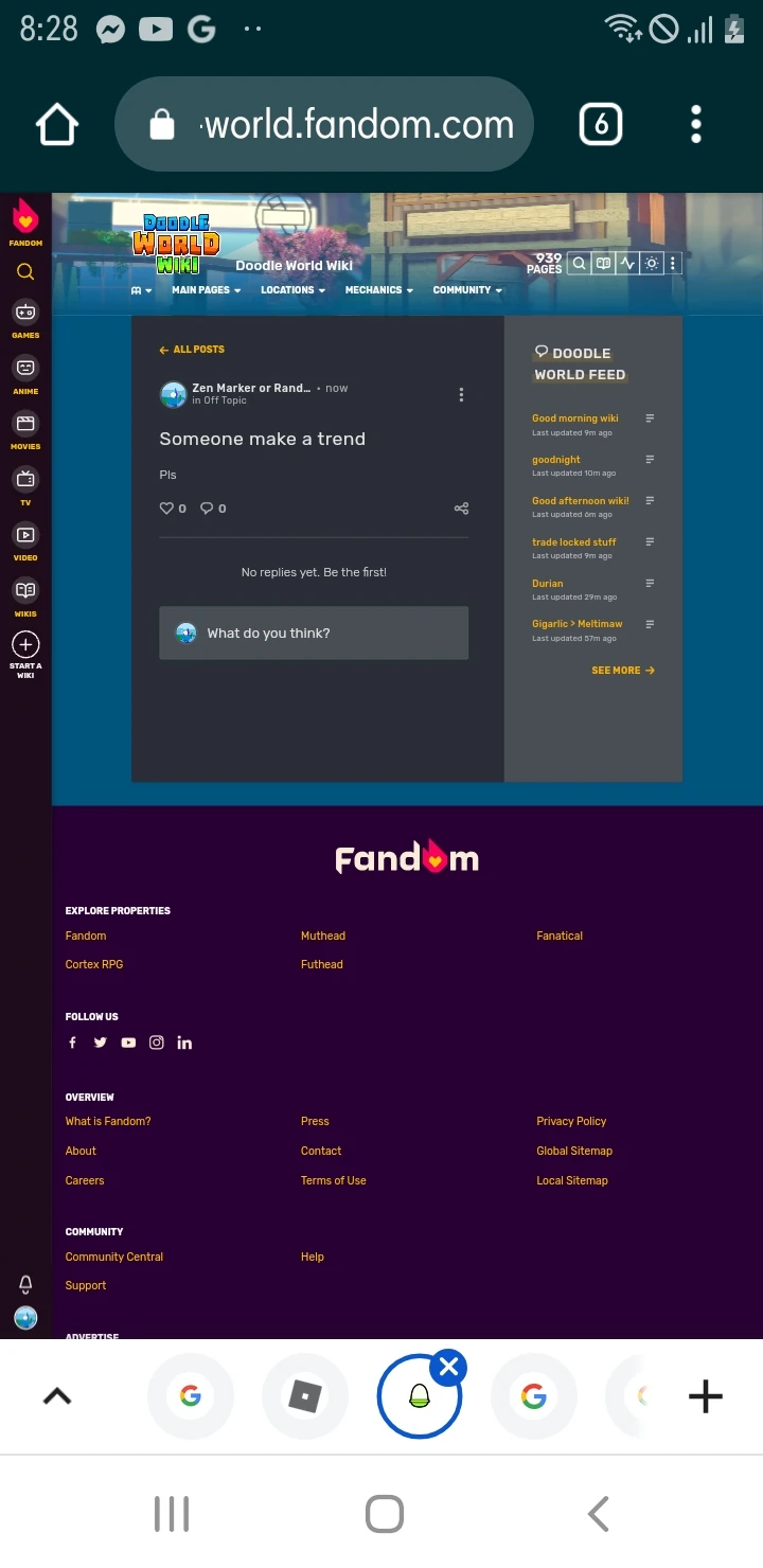 Someone make a trend | Fandom