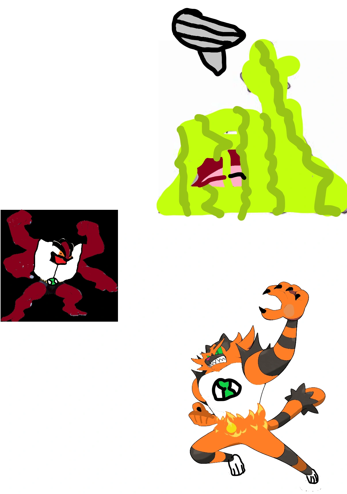 Ben 10 Pokémon team (Machamp, Muk, and Incineroar) | Fandom