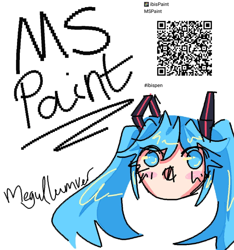 I MADE AN MSPAINT-STYLE BRUSH FOR IBISPAINT | Fandom