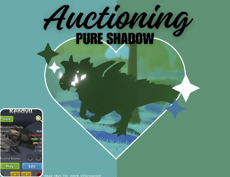 Auctioning Shadow Kendyll and a Glowtail Kendyll | Fandom