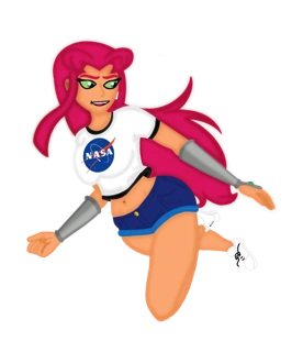 My new Casual Starfire render from yesterday afternoon | Fandom