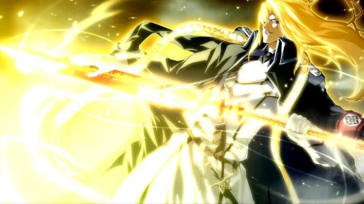 Mention a character who can survive The Longinuslanze Testament of The ...