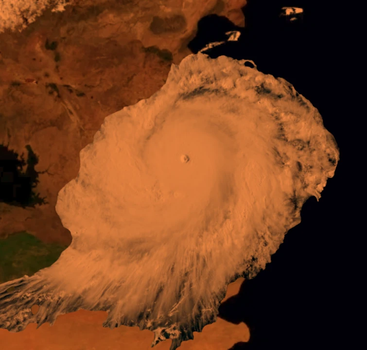 Youricane - December 25, 2025 - Ethan has strong mesovortices, last ...
