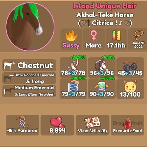 LAS for emerald chestnut teke | Fandom