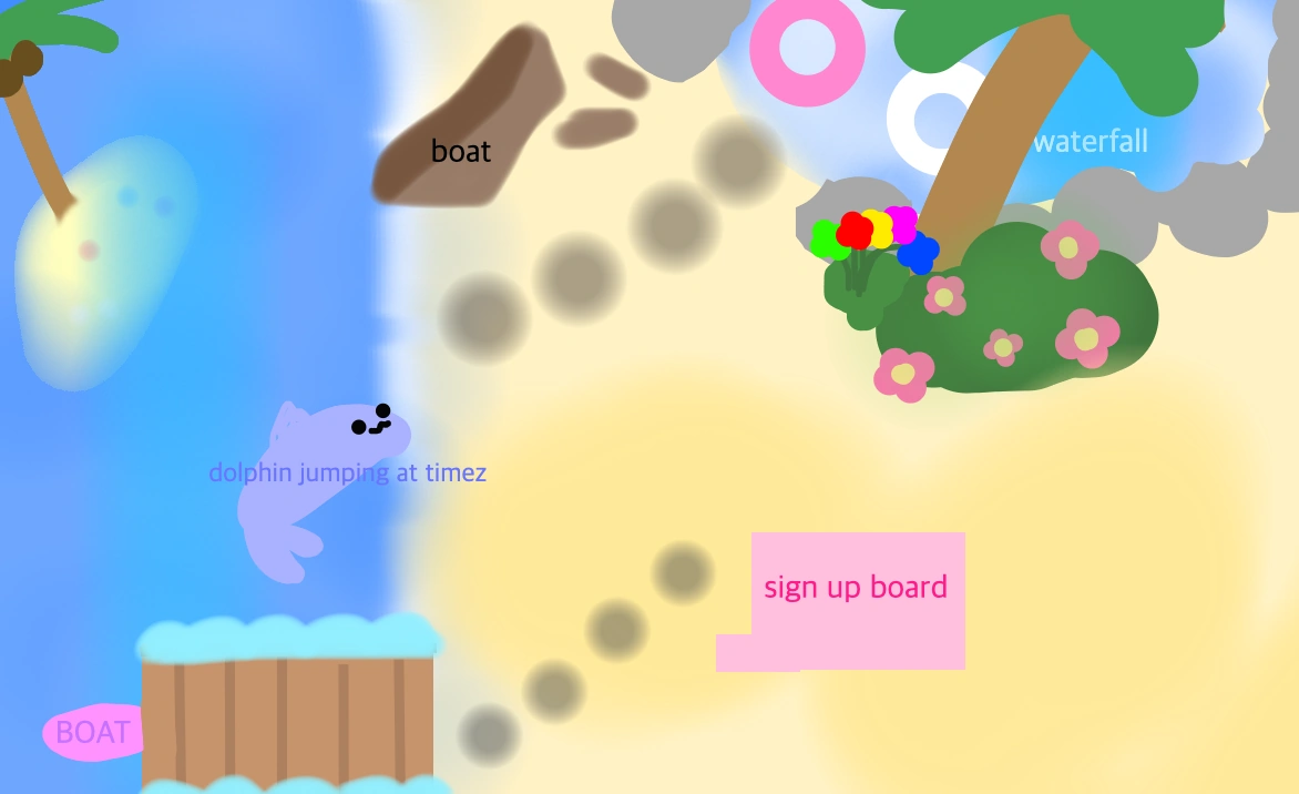 um.. sunset island rework idea drawing part 1 | Fandom