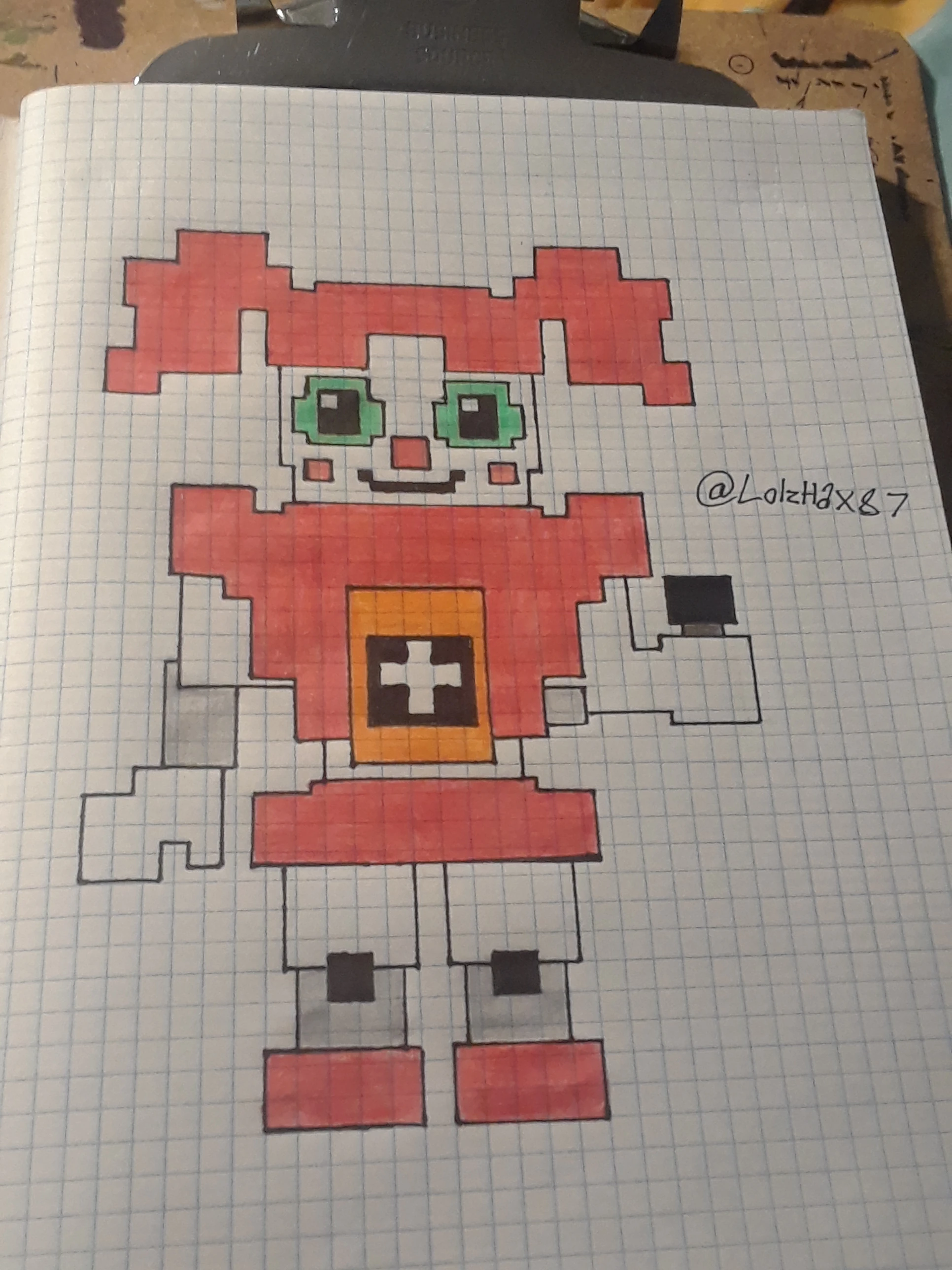 I drew 8-Bit Baby | Fandom
