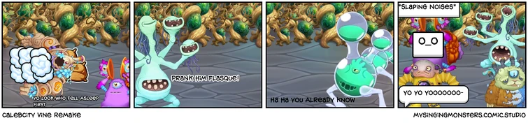 My AU Fun Fact: Rare Monculus Can Get Sleepy So He Sometimes Falls Asleep In The Day | Fandom